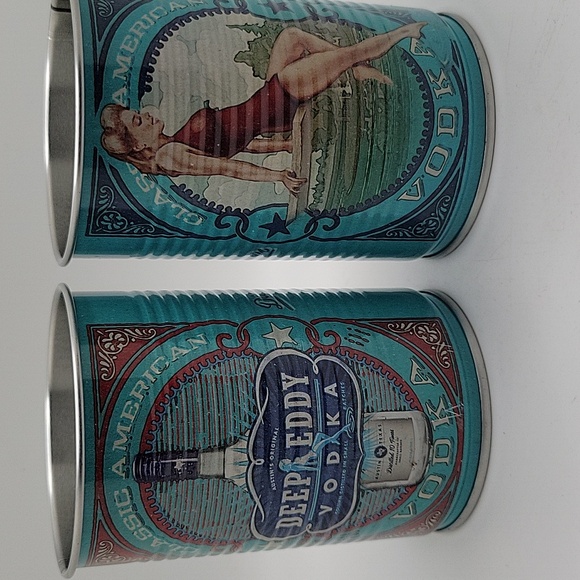 Deep Eddy Vodka | Dining | Deep Eddy Vodka Retro Beverage Tins | Poshmark